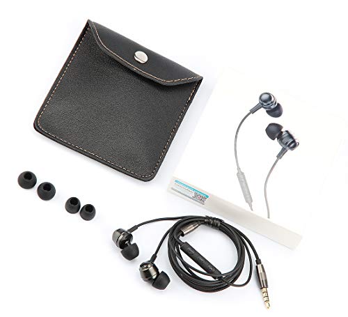 Psong in-Ear Music Earbuds AM100 with high-Fidelity Super bass and immersive Sound Quality. Earphones with Absolute Sound Insulation Noise canceling Earphones. Perfect for Music Enthusiast