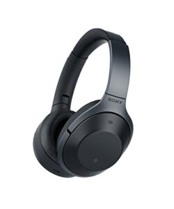 sony mdr-1000x noise cancelling, bluetooth headphone, black (international version with full warranty)