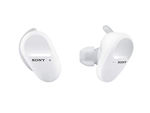 Sony WF-SP800N True Wireless Noise-Cancelling In-Ear Headphones - White (Renewed)