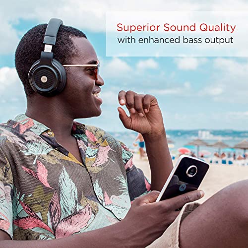 Motorola Escape 800 Wireless Active Noise Cancelling Headphones - ANC Bluetooth Headset (Renewed)