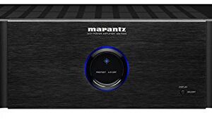 Marantz MM7025 Stereo Power Amplifier | 2-Channel | 140 Watts per Channel | Both Single-Ended RCA and Balanced XLR Inputs | Black