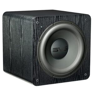 svs sb-2000 500 watt dsp controlled 12″ compact powered subwoofer (premium black ash)