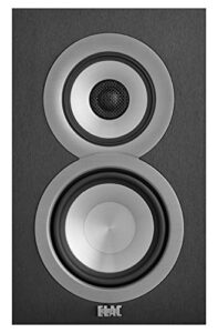 elac uni-fi ub5 bookshelf speaker (black, pair)