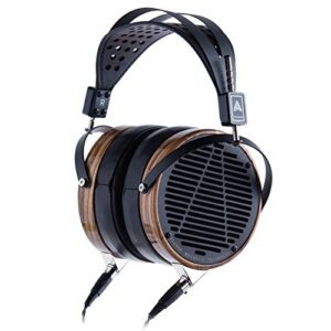 audeze lcd-3 over ear open back headphone zebrano wood rings with new suspension headband