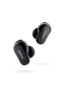 new bose quietcomfort earbuds ii, wireless, bluetooth, world’s best noise cancelling in-ear headphones with personalized noise cancellation & sound, triple black