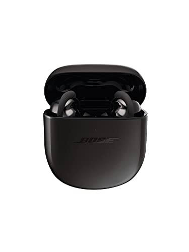 NEW Bose QuietComfort Earbuds II, Wireless, Bluetooth, World’s Best Noise Cancelling In-Ear Headphones with Personalized Noise Cancellation & Sound, Triple Black