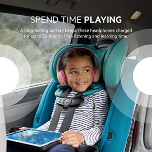 Belkin SoundForm Mini - Wireless Bluetooth Headphones For Kids with Built In Microphone - On-Ear Earphones for iPhone, iPad, Fire Tablet & more - Pink