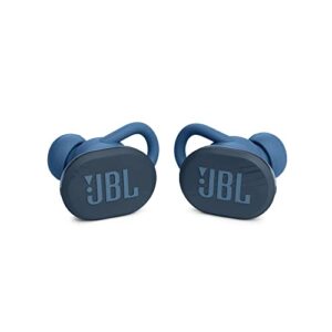 JBL Endurance Race Waterproof True Wireless Active Sport Earbuds, with Microphone, 30H Battery Life, Comfortable, dustproof, Android and Apple iOS Compatible (Blue)