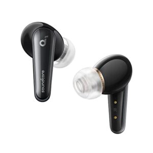 soundcore by anker liberty 4, noise cancelling earbuds, true wireless earbuds with acaa 3.0, dual dynamic drivers for hi-res premium sound, spatial audio with dual modes, all-new heart rate sensor