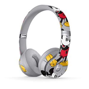 Beats Solo3 Wireless On-Ear Headphones - Apple W1 Headphone Chip, Class 1 Bluetooth, 40 Hours Of Listening Time - Mickey's 90th Anniversary Edition - Grey (Previous Model)