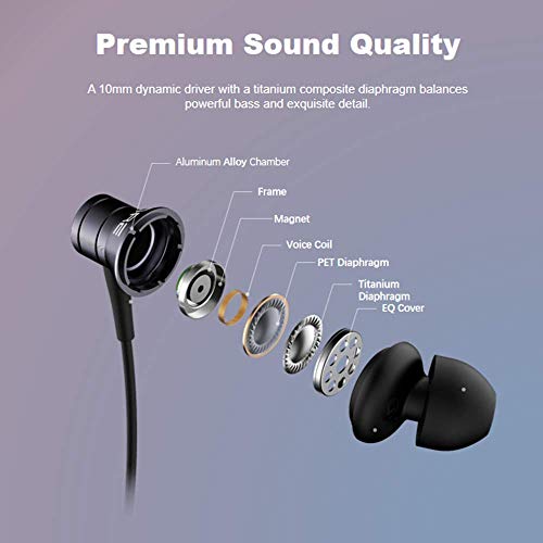 1MORE Piston Fit Wireless Headphones,Bluetooth Neckband Earphone 8H Playtime,IPX4 Sweatproof Earbuds With Mic for Phone Calls,Home Office