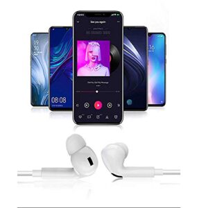 Earbuds Wired Earphones inEar Headphones for iPhone 13 12/12 Mini/12 Pro Max/11/11Pro Headphones,BCRKLO Microphone Stereo NoiseIsolating Earphones Compatible with iPhone 7/8/8 Plus/X/XS/XR/XS Max/iPad