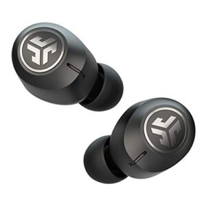 jlab jbuds air anc true wireless bluetooth earbuds | black | active noise canceling | low latency movie mode | dual connect | ip55 sweat resistance | custom 3 eq sound settings