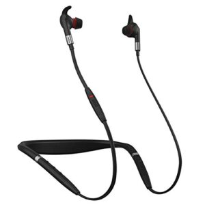 jabra evolve 75e ms teams bluetooth wireless in-ear earphones with mic – noise-canceling