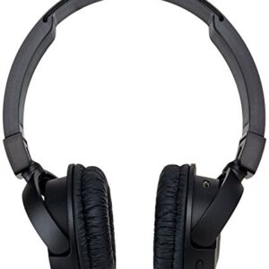 JBL T450BT Wireless On-Ear Headphones with Built-in Remote and Microphone (Black)