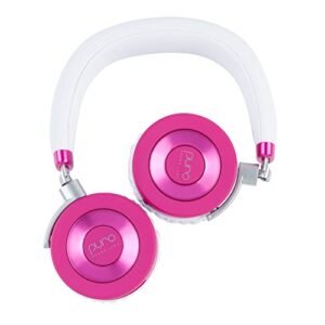 Puro Sound Labs JuniorJams Volume Limiting Headphones for Kids 3+ Protect Hearing – Foldable & Adjustable Bluetooth Wireless Headphones for Tablets, Smartphones, & PCs – 22-Hour Battery Life, Pink