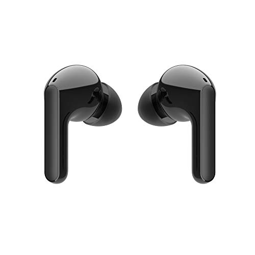 LG TONE Free FN6 - UVnano Kills 99.9% of Bacteria on Speaker Mesh True Wireless Bluetooth Earbuds with Meridian Sound, Dual Microphone, iPhone and Android Compatible, Wireless, Fast Charging, Black