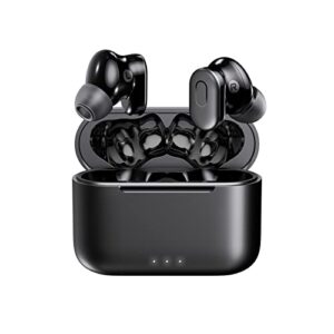 joywise wireless earbuds active noise cancelling bluetooth earbuds with 4 mics clear calls, bluetooth 5.3 deep bass true wireless earbuds, 30h playtime with transparency mode headphones for working