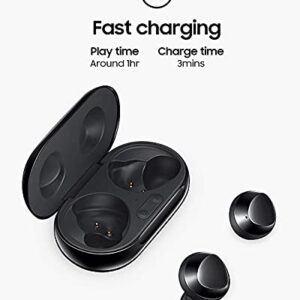 SAMSUNG Galaxy Buds+ Plus R175, True Wireless Earbuds Bluetooth 5.0 Wireless Charging Case, 10W Fast Wireless Qi Charging Pad Black – US Version (Renewed)