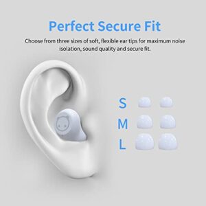 Wireless Earbuds for Kids,Bluetooth Earbuds with Cute Panda Comfort&Lightweight Design Noise Cancellation Earphone for Girl Women Sport Bluetooth 5.0 in Ear Headphone with Mini Portable Charging Case…