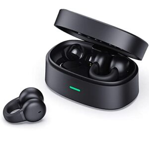 ear-clip bone conduction headphones bluetooth 5.3 open ear clip on headphone clip type bluetooth earphones wireless in ear earbuds bluetooth headset ear clip wireless earbuds earphones for travel