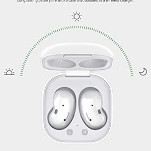 Samsung Galaxy Buds Live True Wireless Earbud Headphones - Mystic White (Renewed)