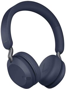 jabra elite 45h best-in-class wireless headphones, navy – biggest speakers, longest battery, fastest charge