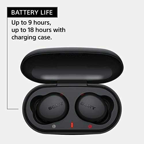 Sony WF-XB700 EXTRA BASS True Wireless Earbuds Headset/Headphones with Mic for Phone Call Bluetooth Technology, Black