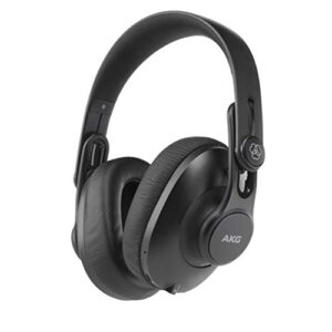 akg pro audio k361bt bluetooth over-ear, closed-back, foldable studio headphones ,black