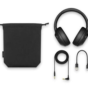 Sony WHXB900N Noise Cancelling Headphones, Wireless Bluetooth Over the Ear Headset with Mic for Phone-Call and Alexa Voice Control- Black (WH-XB900N/B)