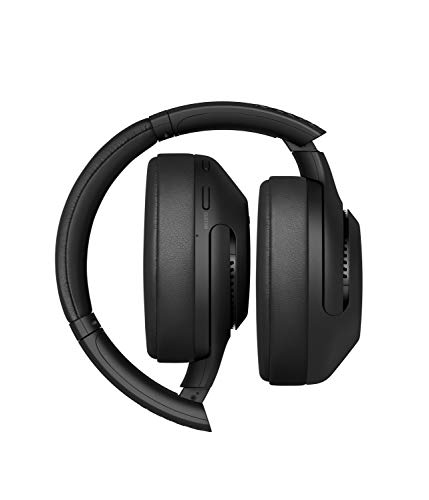 Sony WHXB900N Noise Cancelling Headphones, Wireless Bluetooth Over the Ear Headset with Mic for Phone-Call and Alexa Voice Control- Black (WH-XB900N/B)