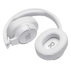 JBL Tune 760NC - Lightweight, Foldable Over-Ear Wireless Headphones with Active Noise Cancellation - White (Renewed)