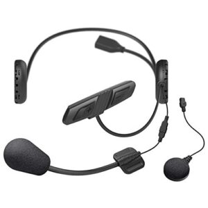 sena adult 3s plus universal motorcycle bluetooth headset (black, one size)