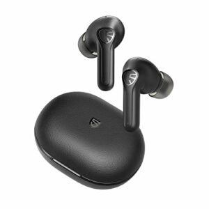 soundpeats life wireless earbuds, active noise cancelling bluetooth 5.2 headphones, wireless earphones with dual mic ai enc for clear calls, transparency mode, 25 hours of playtime, immersive sound