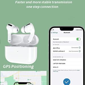 PIVADA Wireless Earbuds, Air Pro Bluetooth 5.3 Headphones 30H Playtime Charging Case, IPX7 Waterproof Earphones with Mic for Android iOS Cell Phone Computer Laptop Sports