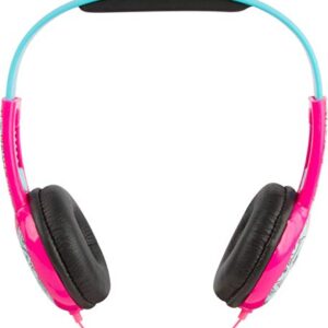 L.O.L. Surprise! Kids Safe Over The Ear Headphones HP2-03136 | Kids Headphones, Volume Limiter for Developing Ears, 3.5MM Stereo Jack, white/black Recommended for Ages 3-9, by Sakar