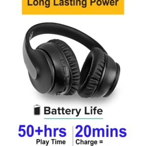 HomeSpot Wireless Over-Ear Headphones Transmitter Set for TV Movie Bluetooth 5.3 aptX LL No Delay 40 Hours Immersive Sound Enhanced Volume and Clarity (Digital Optical TOSLINK RCA AUX)