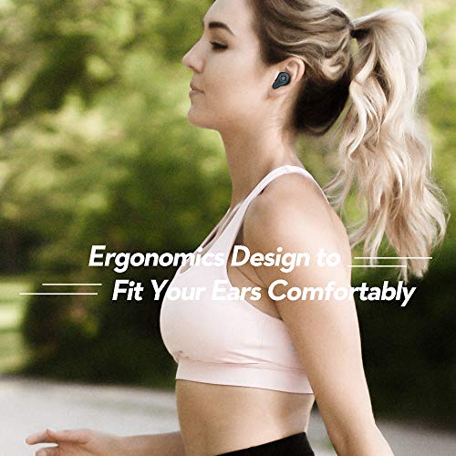 mifo [Upgrade Version 2023] True Wireless Earbuds Dynamic Bass Indigo Blue O7, Qualcomm APT-X Noise Cancelling Headphones with Charging Case, Bluetooth 5.0 Wireless Sport Earphones for Running