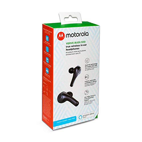 Motorola Verve Buds 500 True Wireless Bluetooth In-Ear Headphones - Black