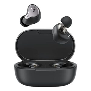 soundpeats h1 wireless earbuds bluetooth v5.2 headphones with qcc3040, hybrid dual driver earphones with immersive sound, aptx adaptive, 4-mic, cvc 8.0, game mode, total 35 hours