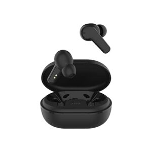 amaitree wireless earbuds,true wireless stereo earbuds for android/ios/laptop/game/sport,bluetooth 5.0 in-ear earbuds,built-in mic,touch,white led power display usb-c charging case