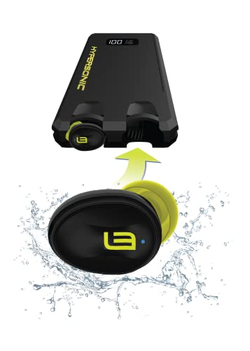 HyperSonic 360: 10-IN-1 True Wireless Hyper Definition In-Ear Headphones (Ultra Tight Bass, 3D Sound, 360 Hours Playtime, Magnetic Charging, iPX6 Waterproof, Passive Noise Isolation) Updated for 2023