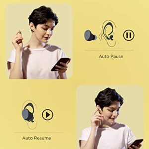 1MORE Colorbuds Wireless Earbuds Bluetooth 5.0 Headphone with Fast Charging, 22H，USB C, IPX5 Waterproof Stereo in-Ear Earphones CVC8.0 Build-in Dual Mic ENC Auto Play/Pause for Work Home Office Sport