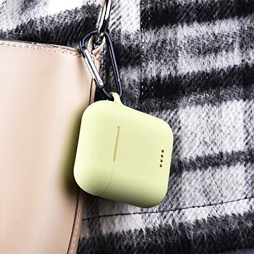 TOZO T6 Protective Silicone Case Green & TOZO T6 True Wireless Earbuds Bluetooth Headphones Green