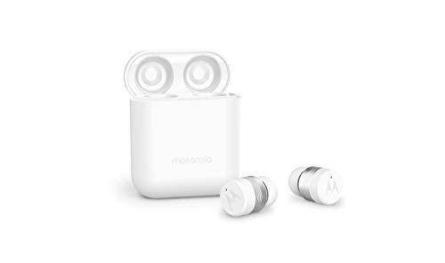 Motorola Vervebuds 110 True Wireless Compact Headphones IPX4 Water Resistant - White