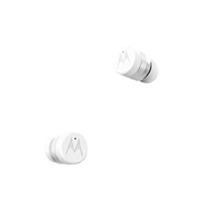 Motorola Vervebuds 110 True Wireless Compact Headphones IPX4 Water Resistant - White