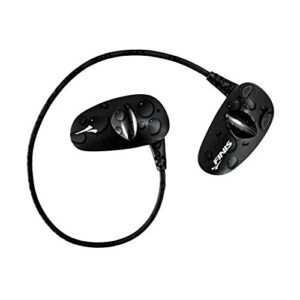 finis amnis stream swim bluetooth headphones, black