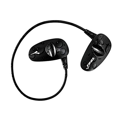 FINIS Amnis Stream Swim Bluetooth Headphones, Black