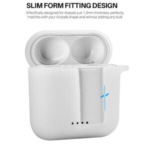 TOZO T6 Protective Silicone Case White & TOZO T6 True Wireless Earbuds Bluetooth Headphones Green