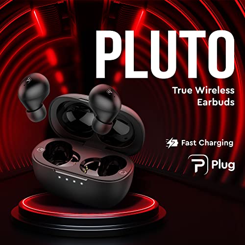 Pluto True Wireless Earbuds, Sleek Earbuds Wireless Bluetooth 5.3 with Fast Charging Feature, Wireless Earbuds for Android and iOS Devices, Up to 21 Hours of Playtime - Plug Arena…